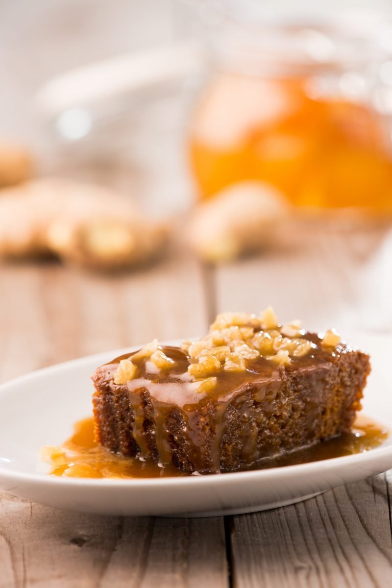 Ginger Pudding made with real ginger - burtree-puddings